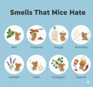 What Smells Do Mice Hate, 15 smells that That Deter Mice
